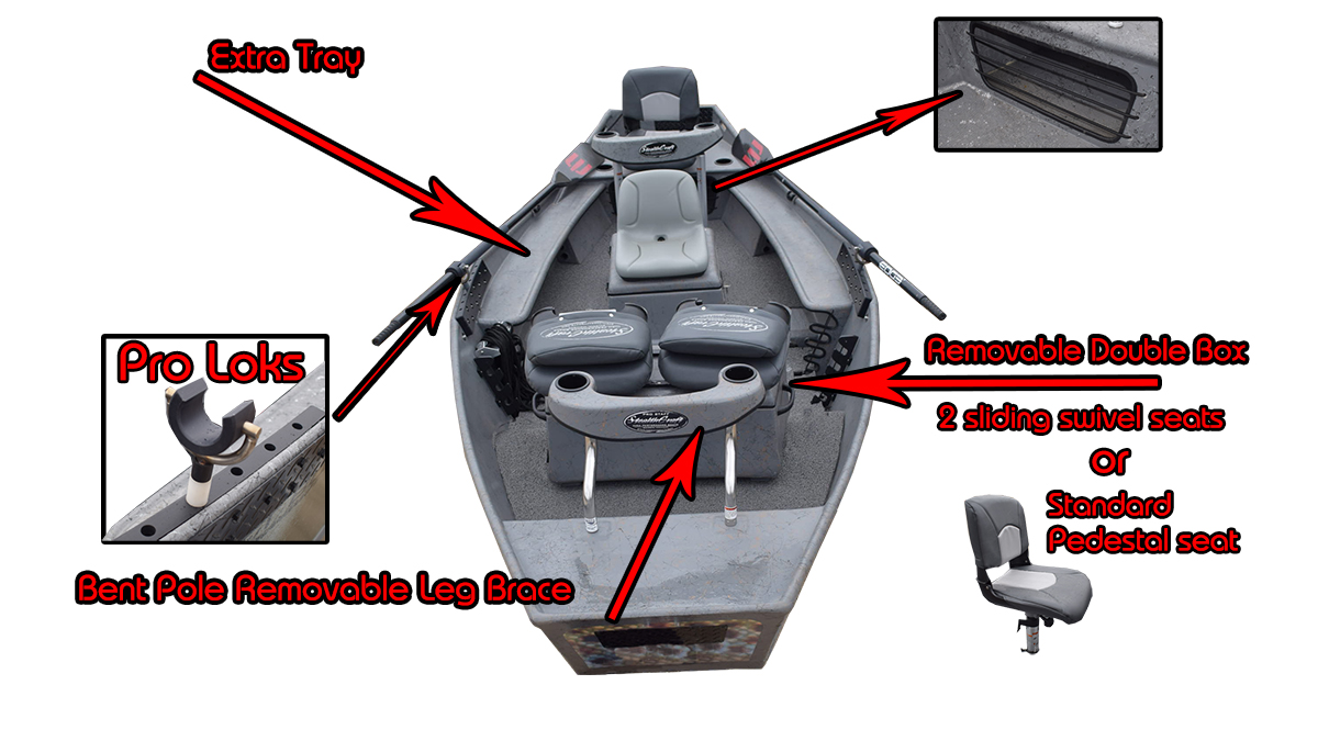 15' Big Horn Skiff | Stealth Craft Boats