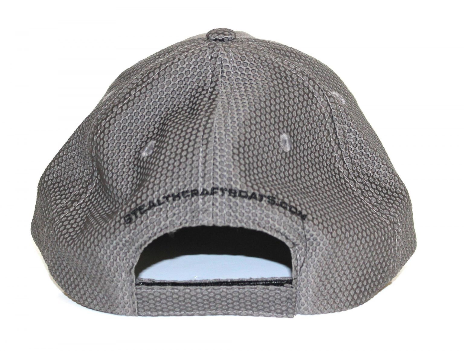 Velcro Back – Dark Gray | Stealth Craft Boats