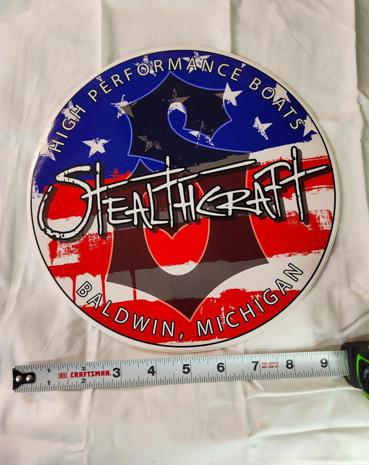 StealthCraft American Flag – Sticker | Stealth Craft Boats