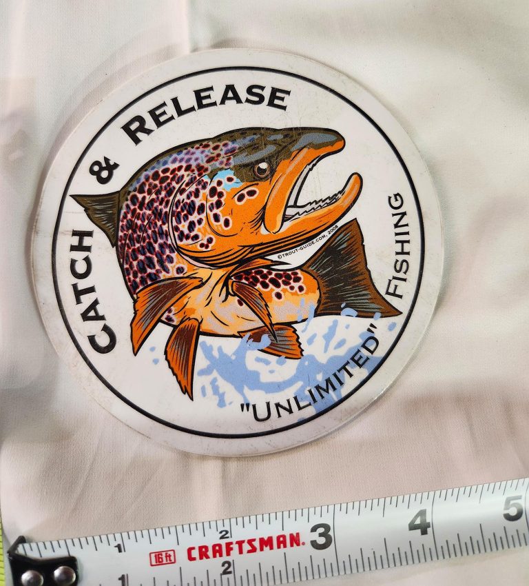 Catch & Release Stickers | Stealth Craft Boats