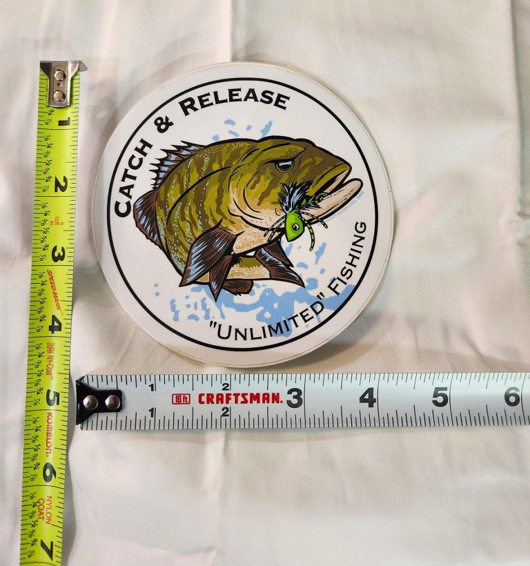 Catch & Release “Unlimited” Fishing – Sticker | Stealth Craft Boats