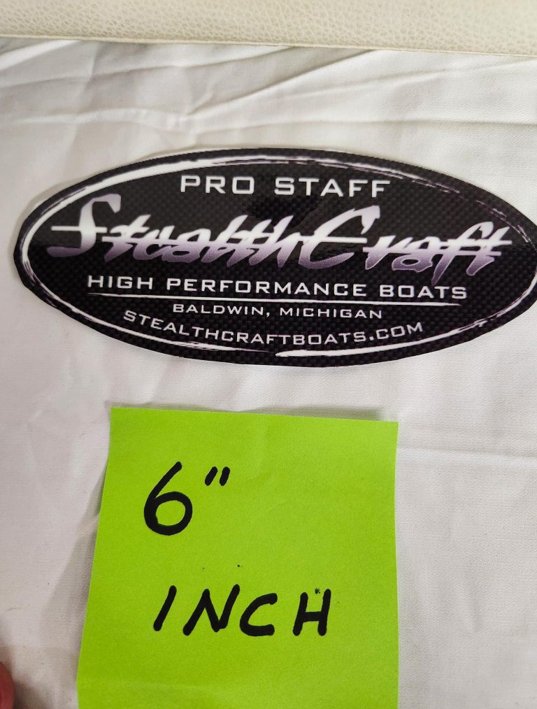 6″ StealthCraft Sticker | Stealth Craft Boats