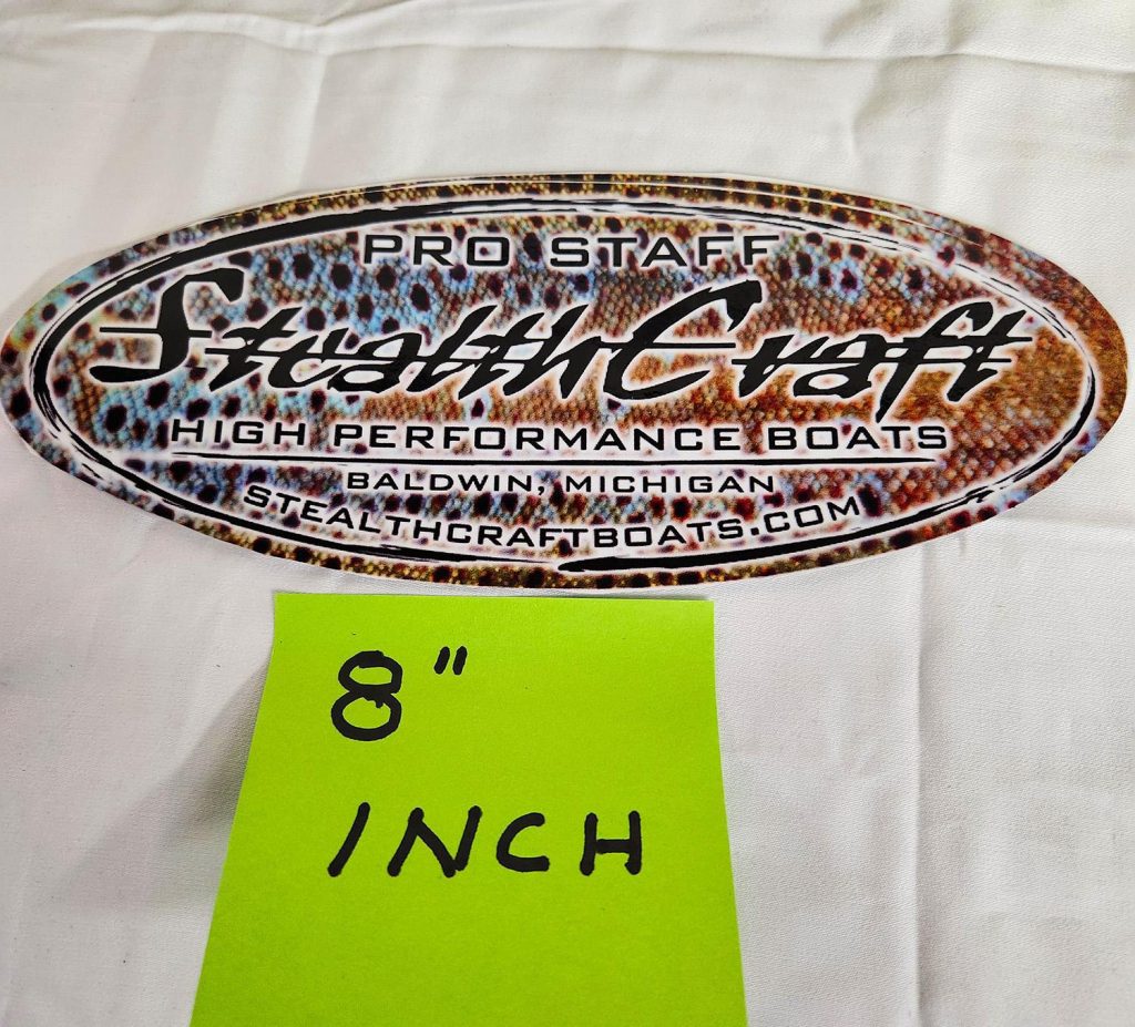 8″ StealthCraft Sticker | Stealth Craft Boats