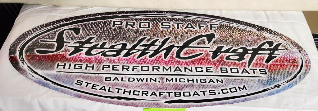 24″ StealthCraft Sticker (Fish Skin) | Stealth Craft Boats