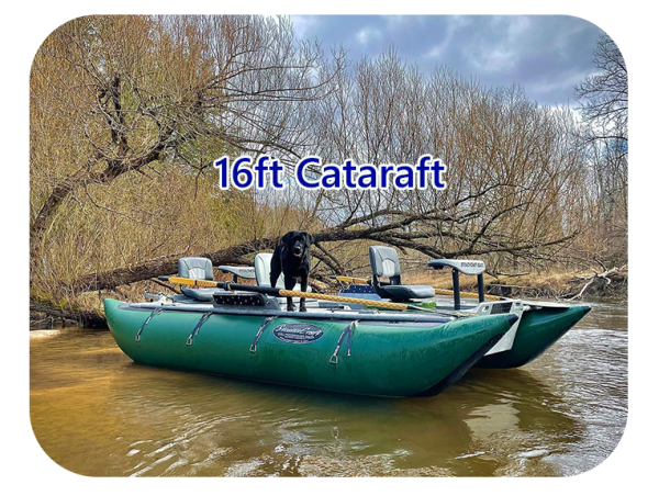 16ft Stealthraft Cataraft | Stealth Craft Boats